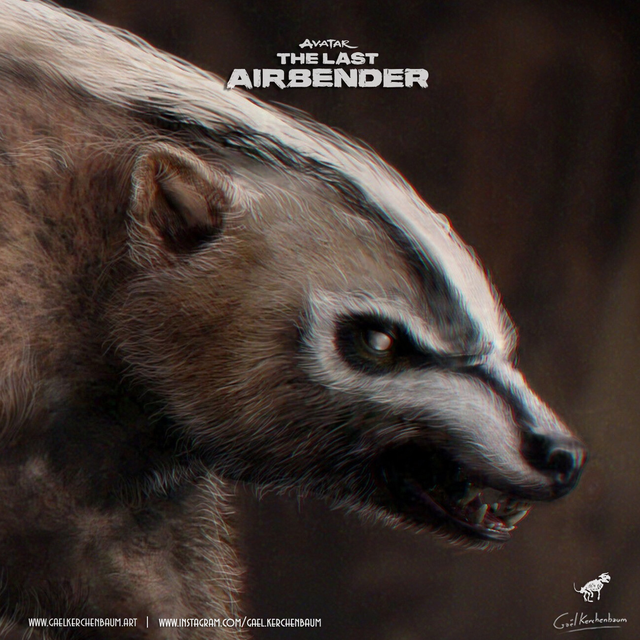 Gael Kerchenbaum - Avatar: The Last Airbender - Badgermole