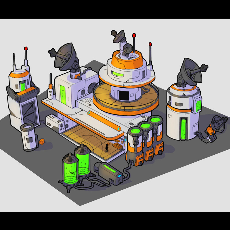 ArtStation - Research Lab - Concept Art