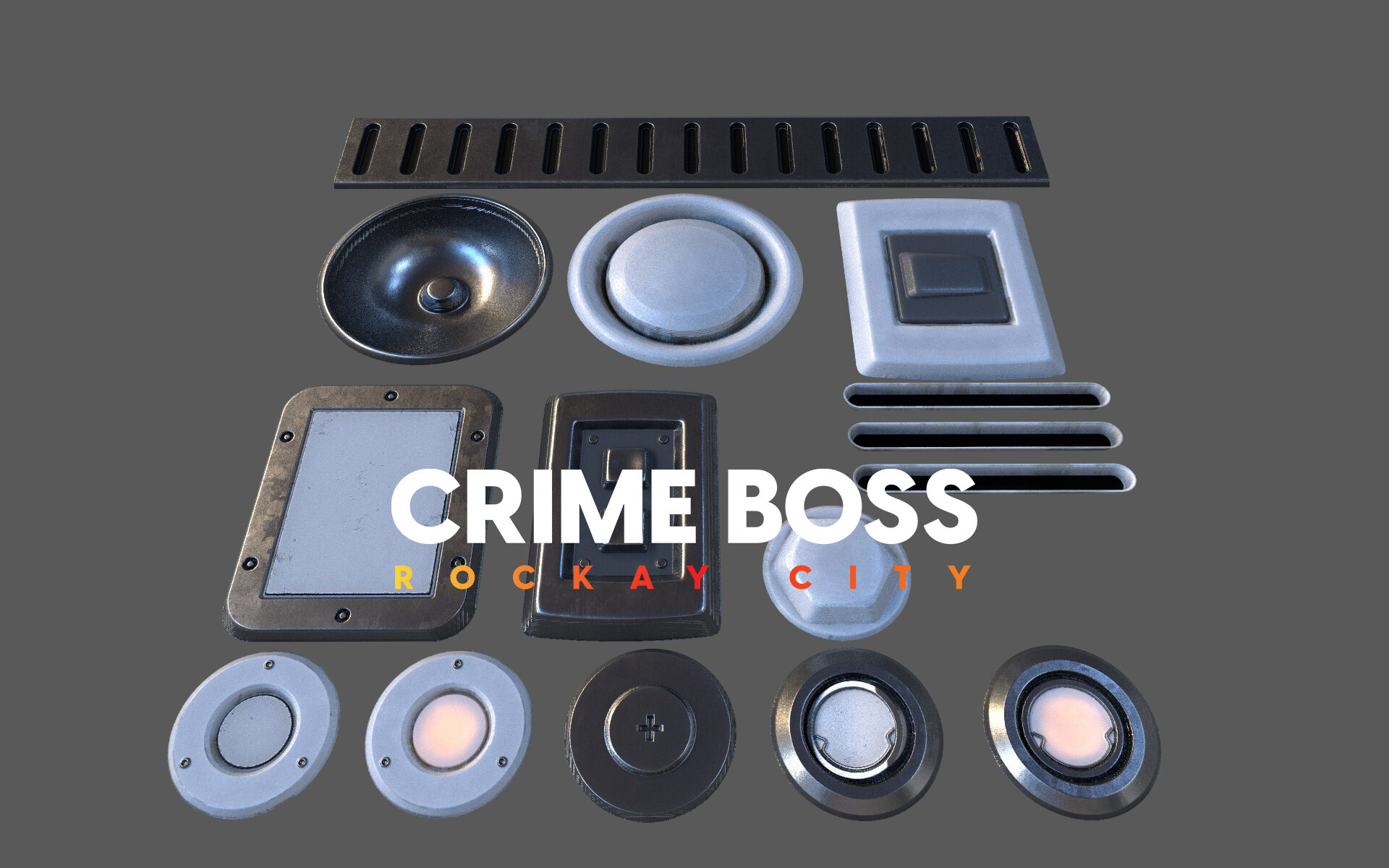 ArtStation - Crime Boss: Rockay City - Decals