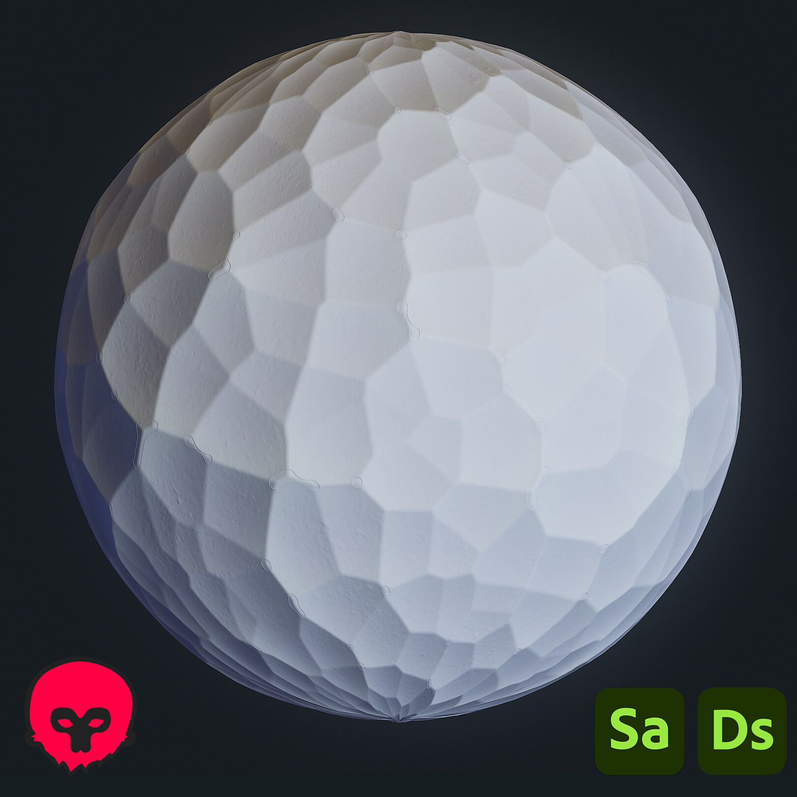 ArtStation - White Sculpted Clay Material (Stylized)