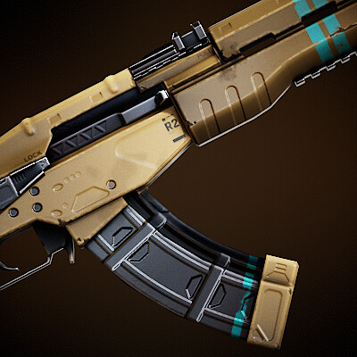 ArtStation - Game Ready Sci-fi AK