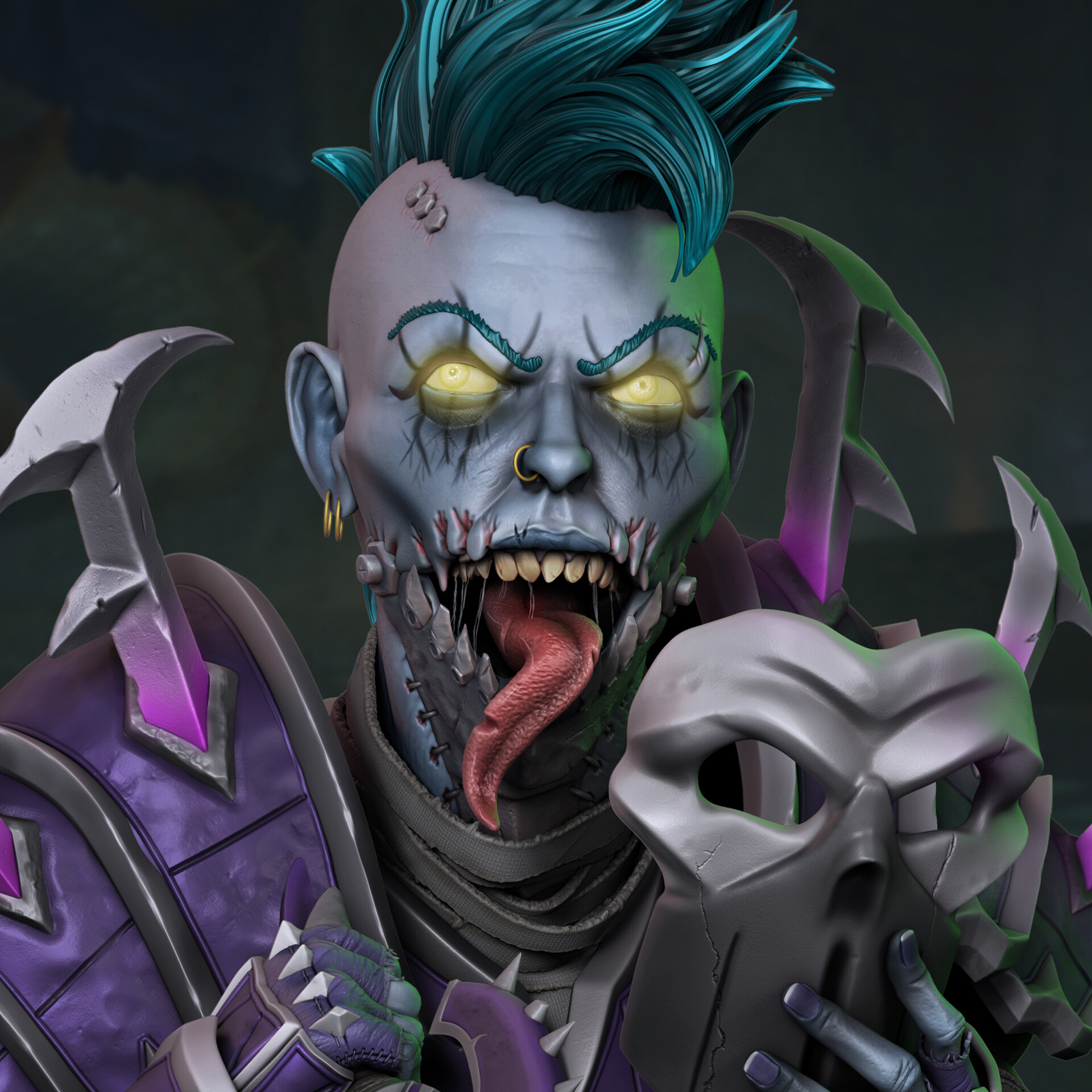 ArtStation - World of Warcraft - Undead Rogue