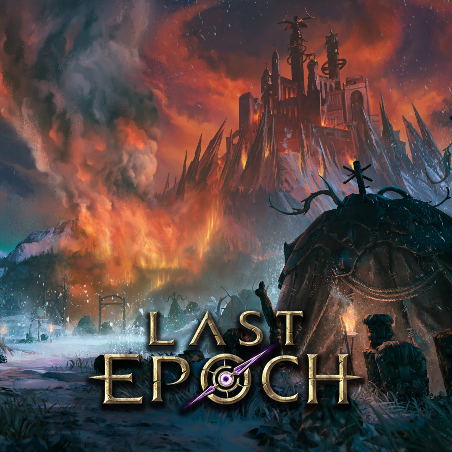 ArtStation - Last Epoch - Burning Forest - Cinematic Illustrations