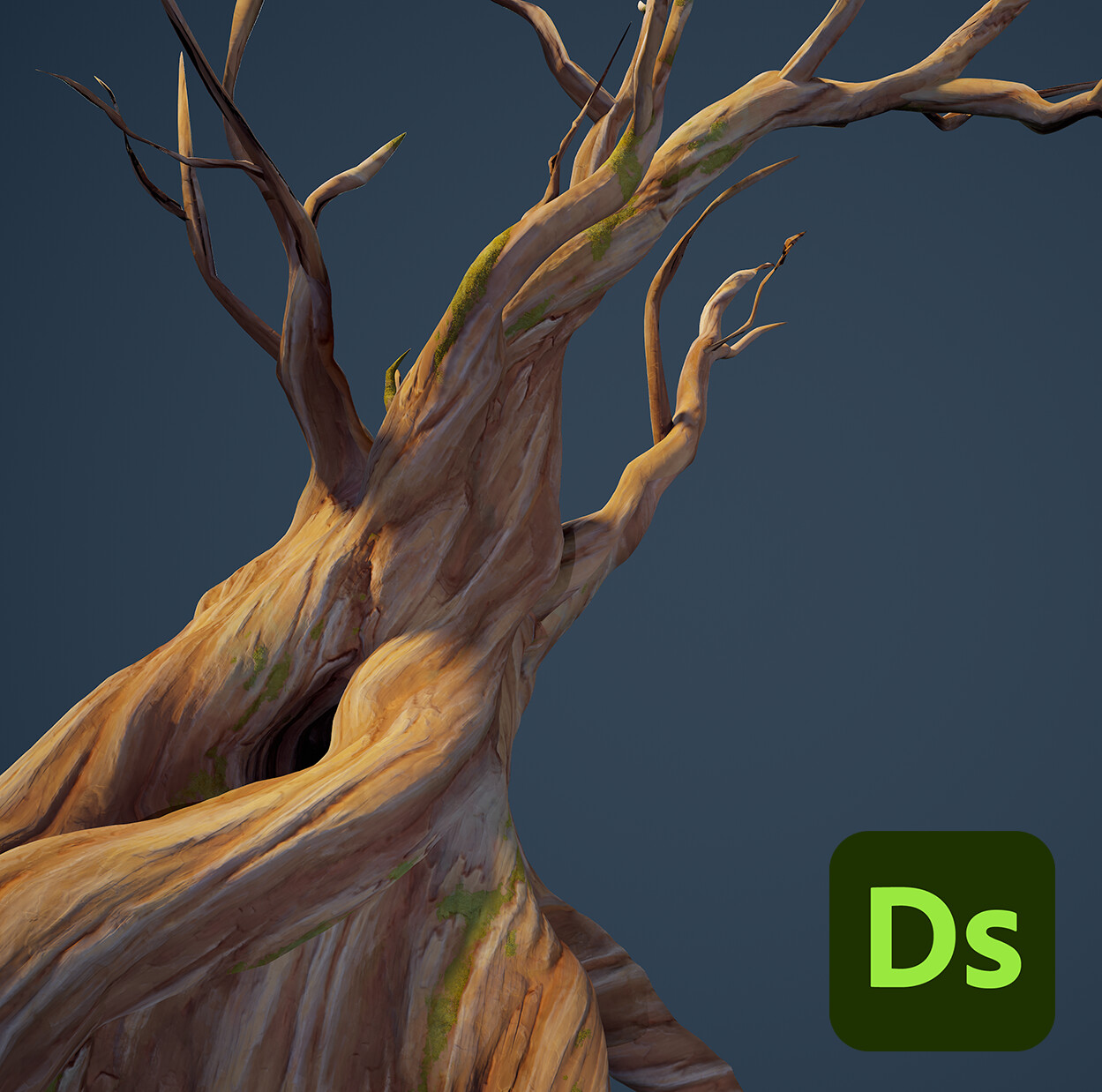 ArtStation - Stylize Tree Bark