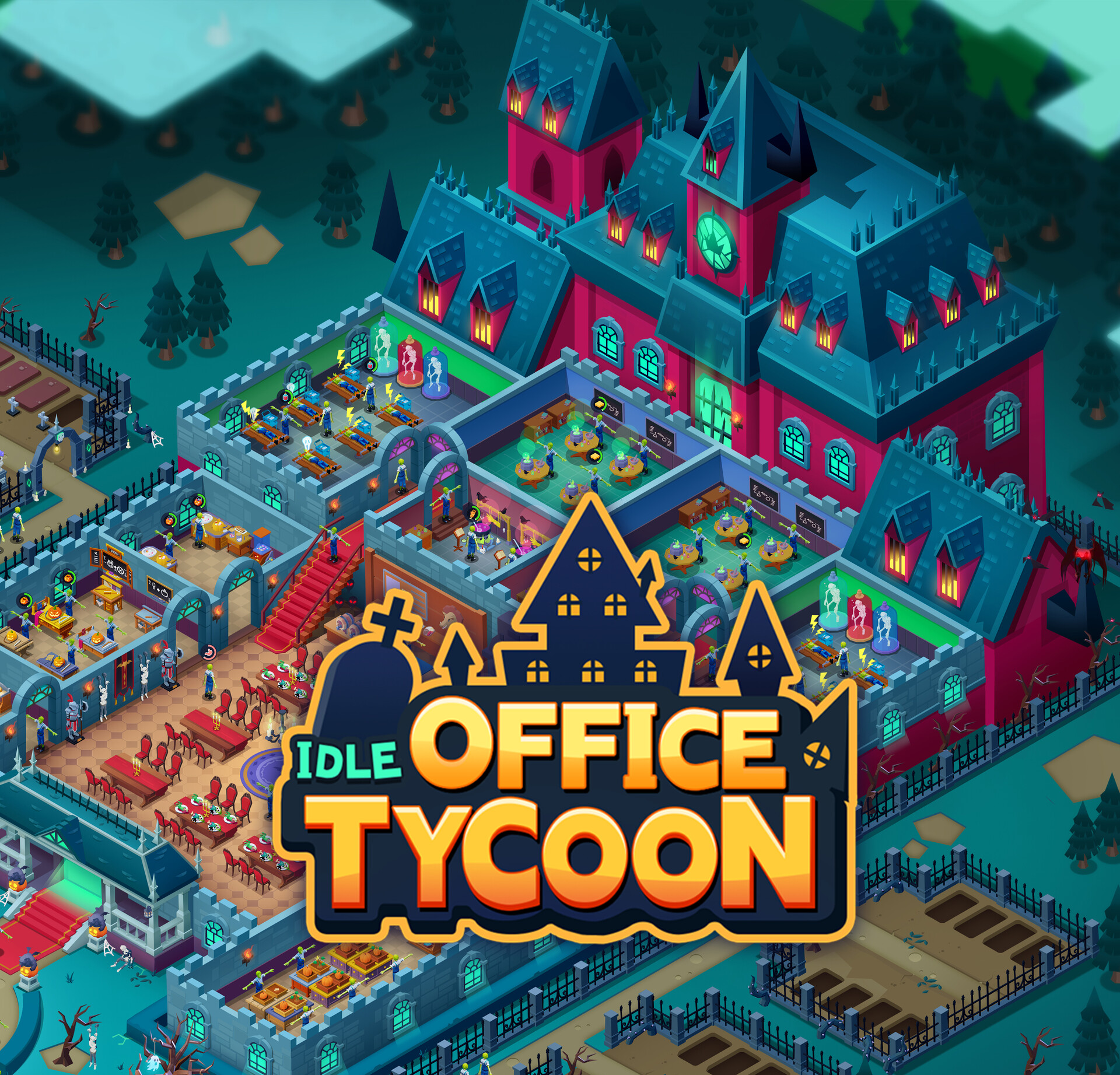 ArtStation - Halloween concept-IDLE OFFICE TYCOON