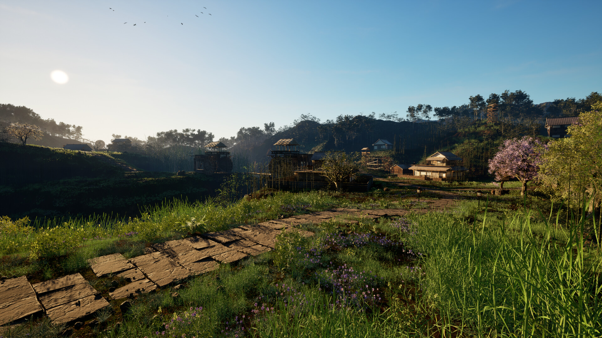 ArtStation - Asian Village--Unreal Shader Practice Demo