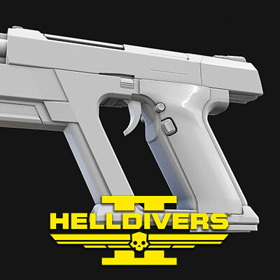 ArtStation - Helldivers 2 - P-2 Peacemaker Highpoly
