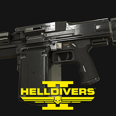 ArtStation - Helldivers 2 - MG-43 Machine Gun