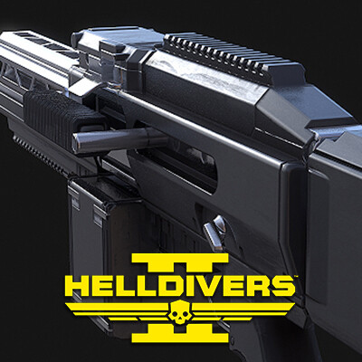 ArtStation - Helldivers 2 - M-105 Stalwart