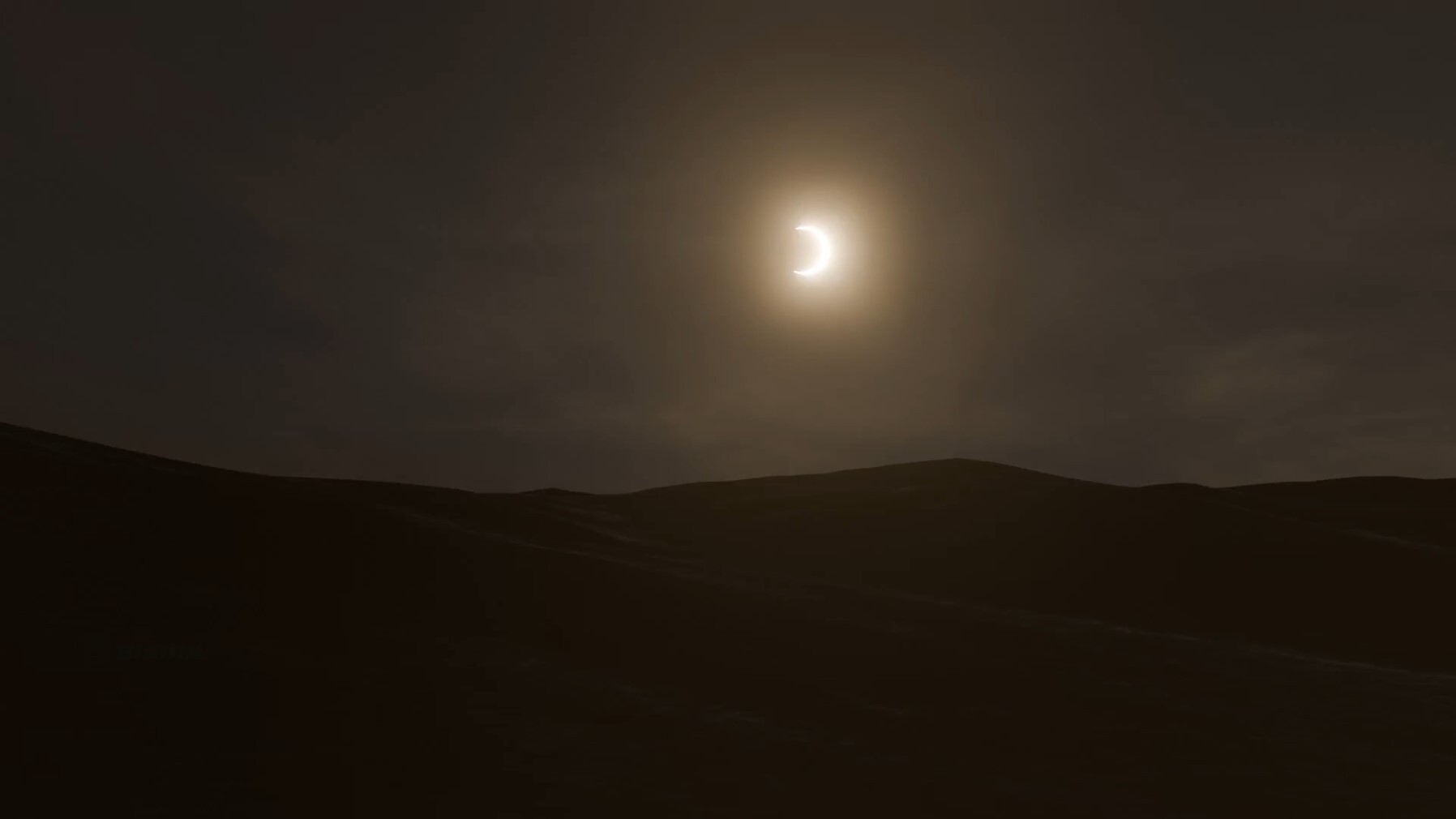 ArtStation - Solar Eclipse Animation