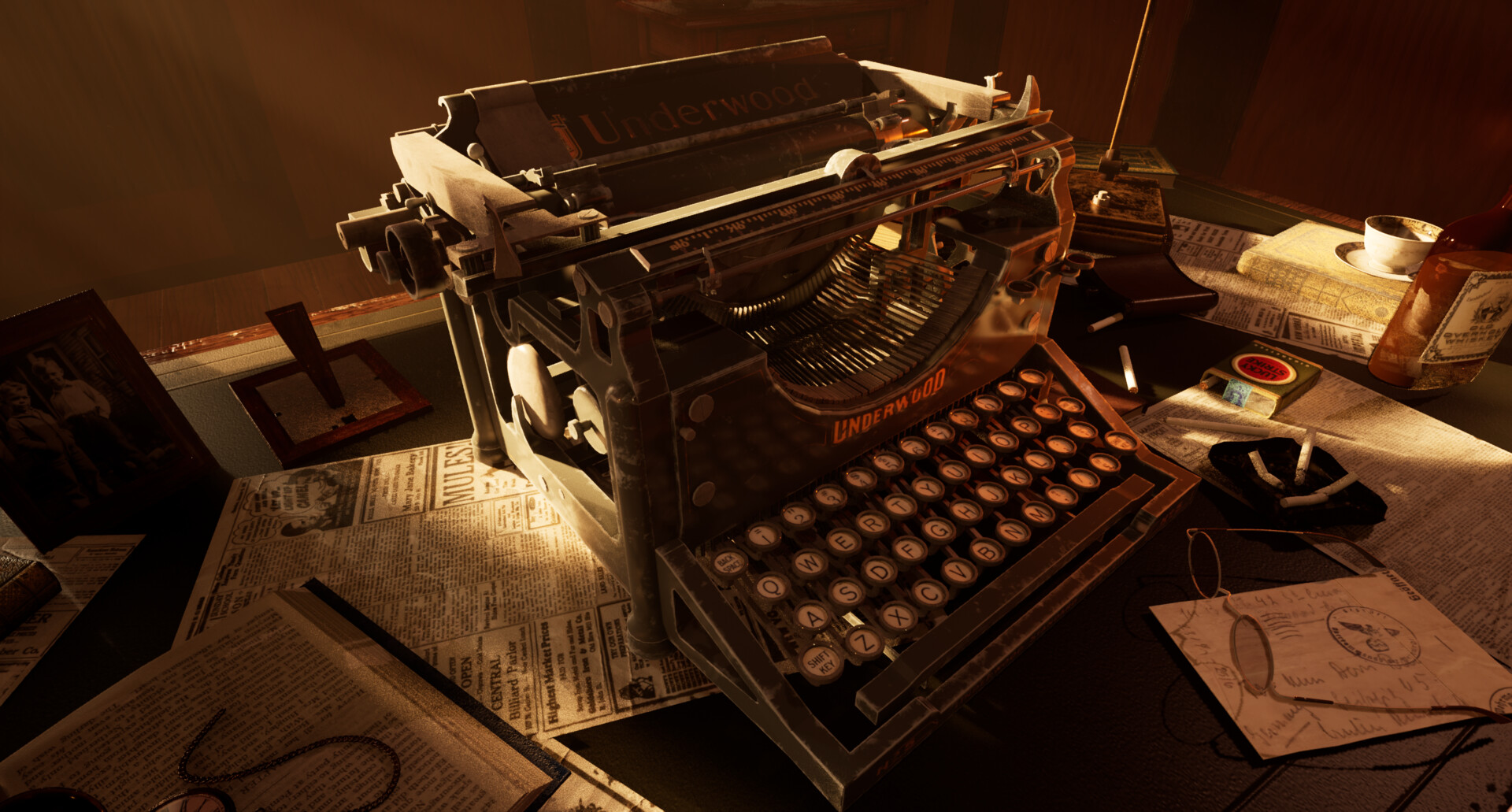 ArtStation - vintage typewriter