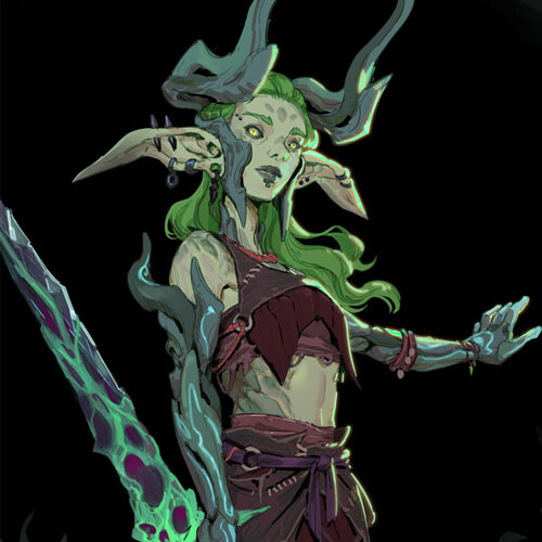 ArtStation - People who use sword