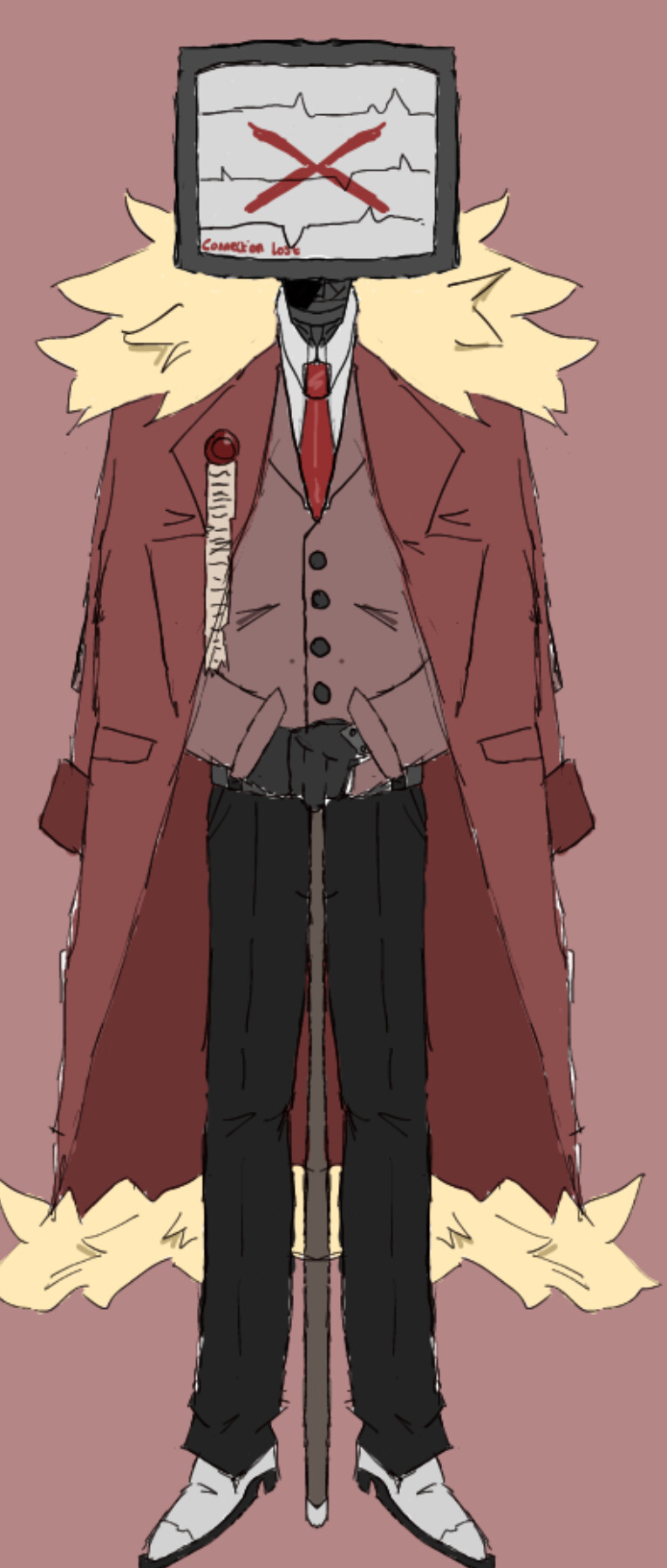 ArtStation - TV Head OC - Pandemonium