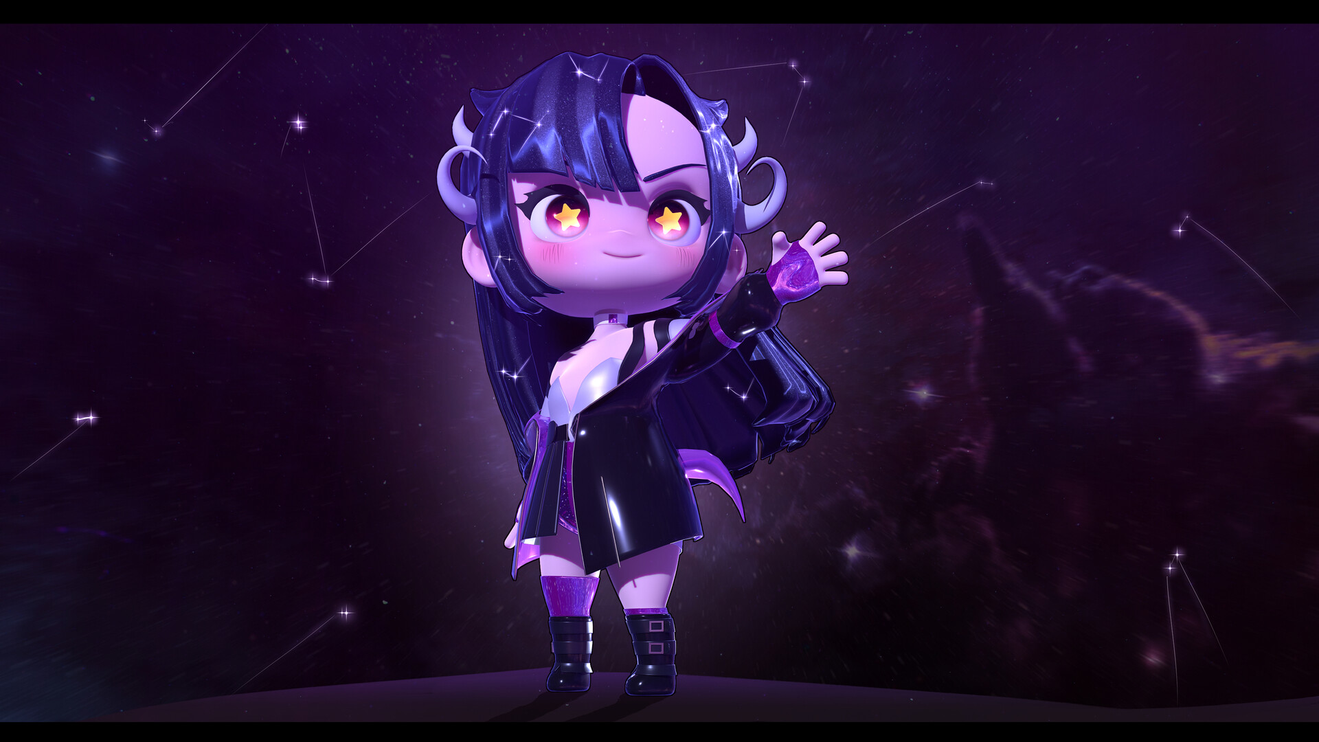 ArtStation - Chivienna - Vienna in TFT Chibi Tactician Style
