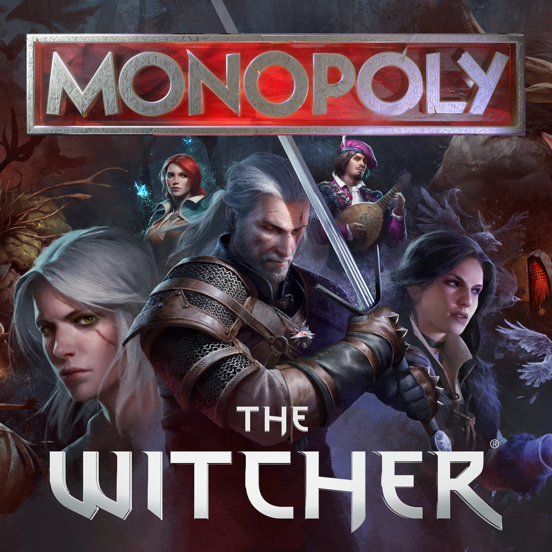 ArtStation - The Witcher - Monopoly