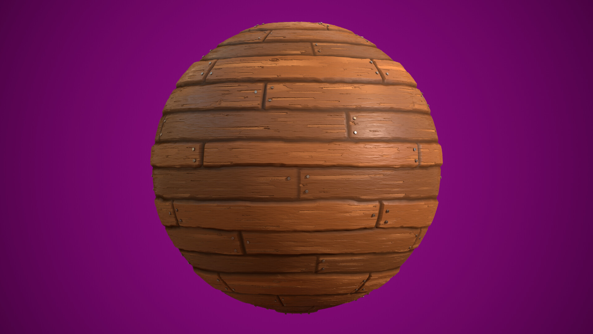 ArtStation - Stylized Wood Plank Material