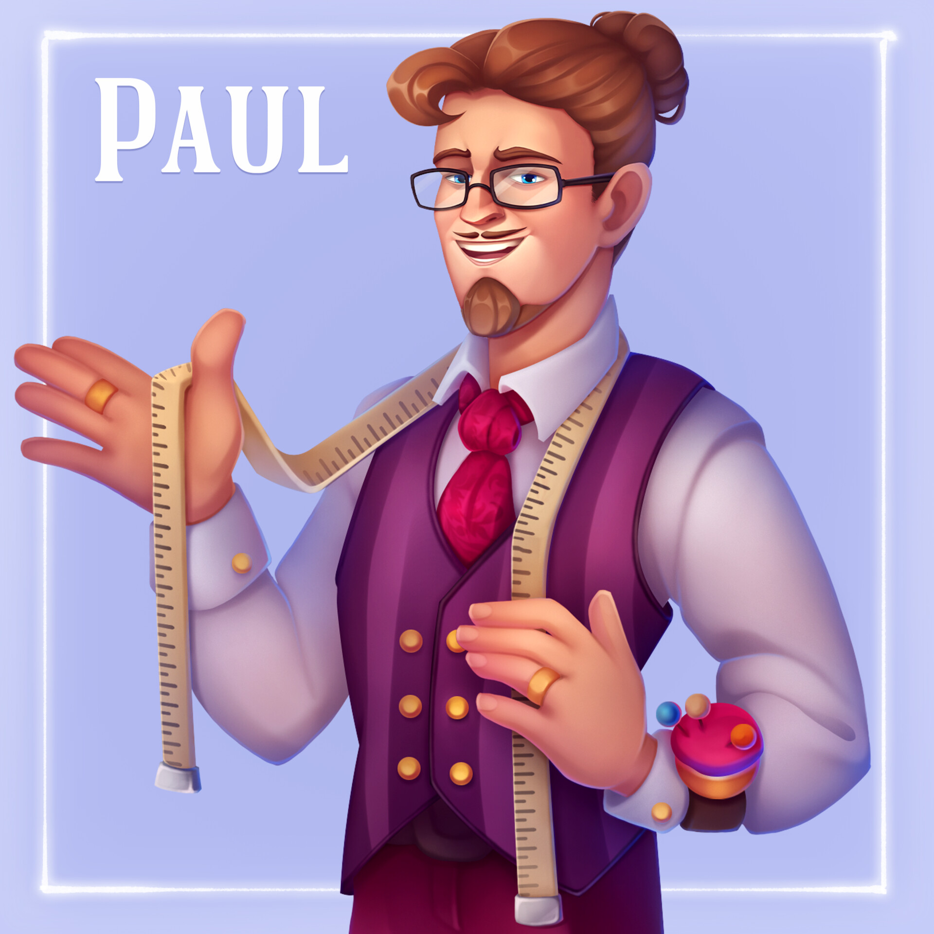ArtStation - Paul character design