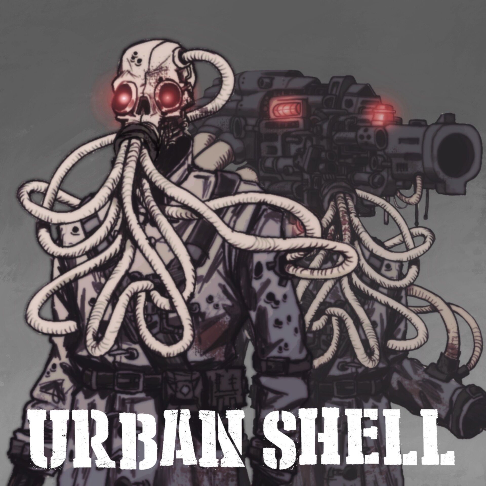ArtStation - Urban Shell - The Leach and their mech