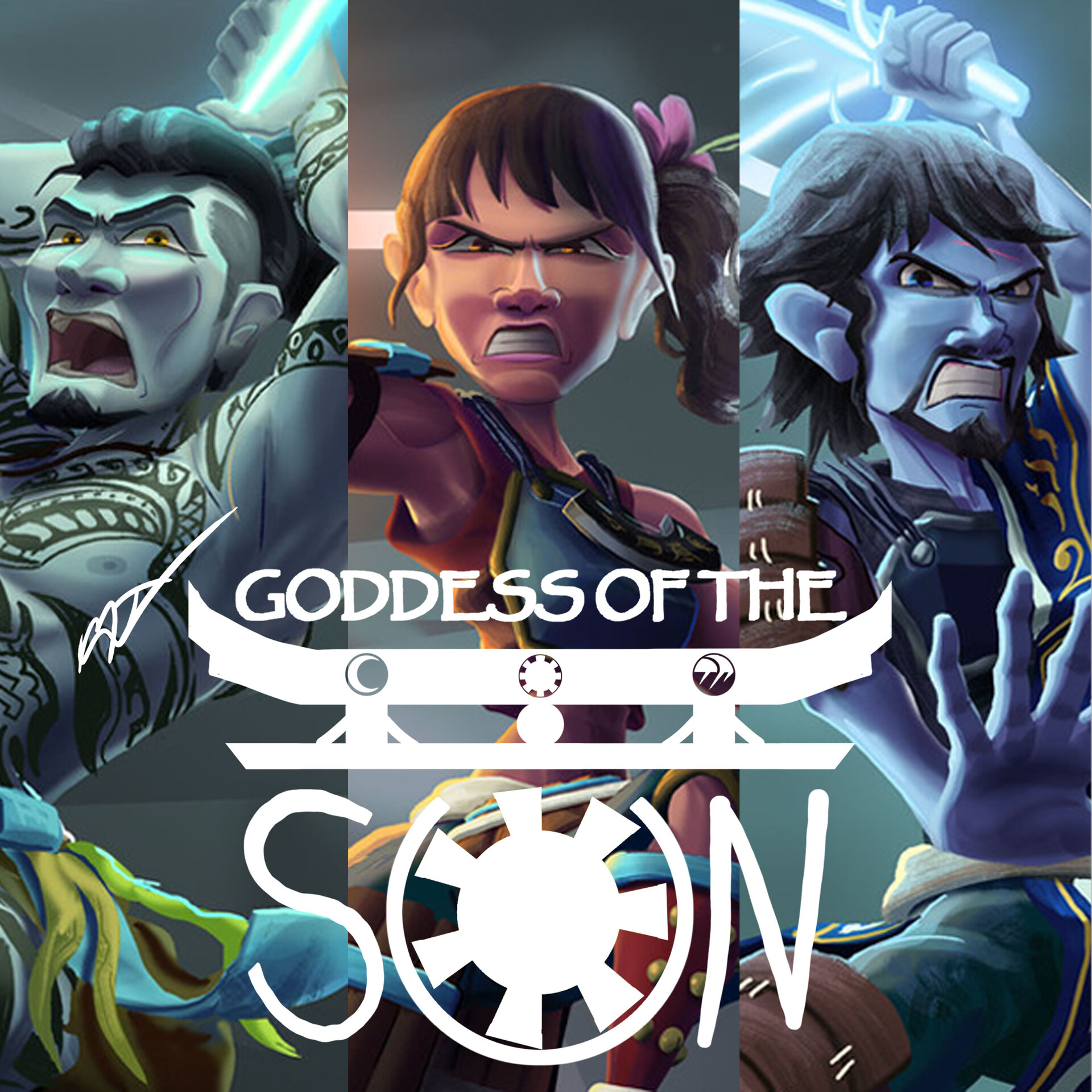 ArtStation - Am, Tsuki & Sune