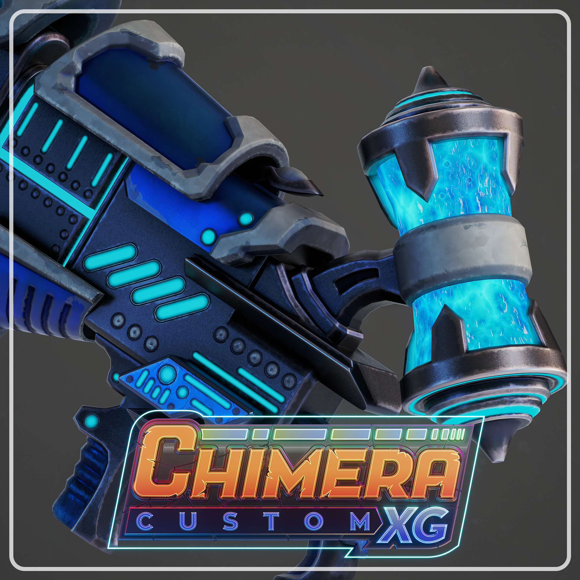 ArtStation - Europa - Legendary Weapon - Chimera Custom XG