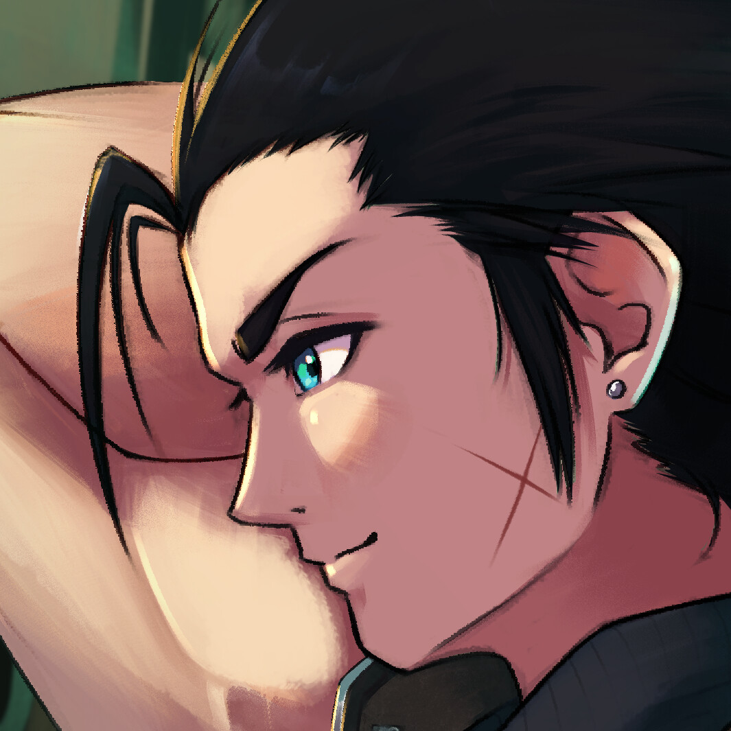 ArtStation - FF7 Zack Fair Fanart