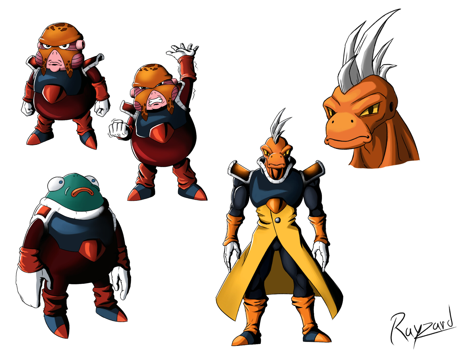ArtStation - Dragon ball inspired character