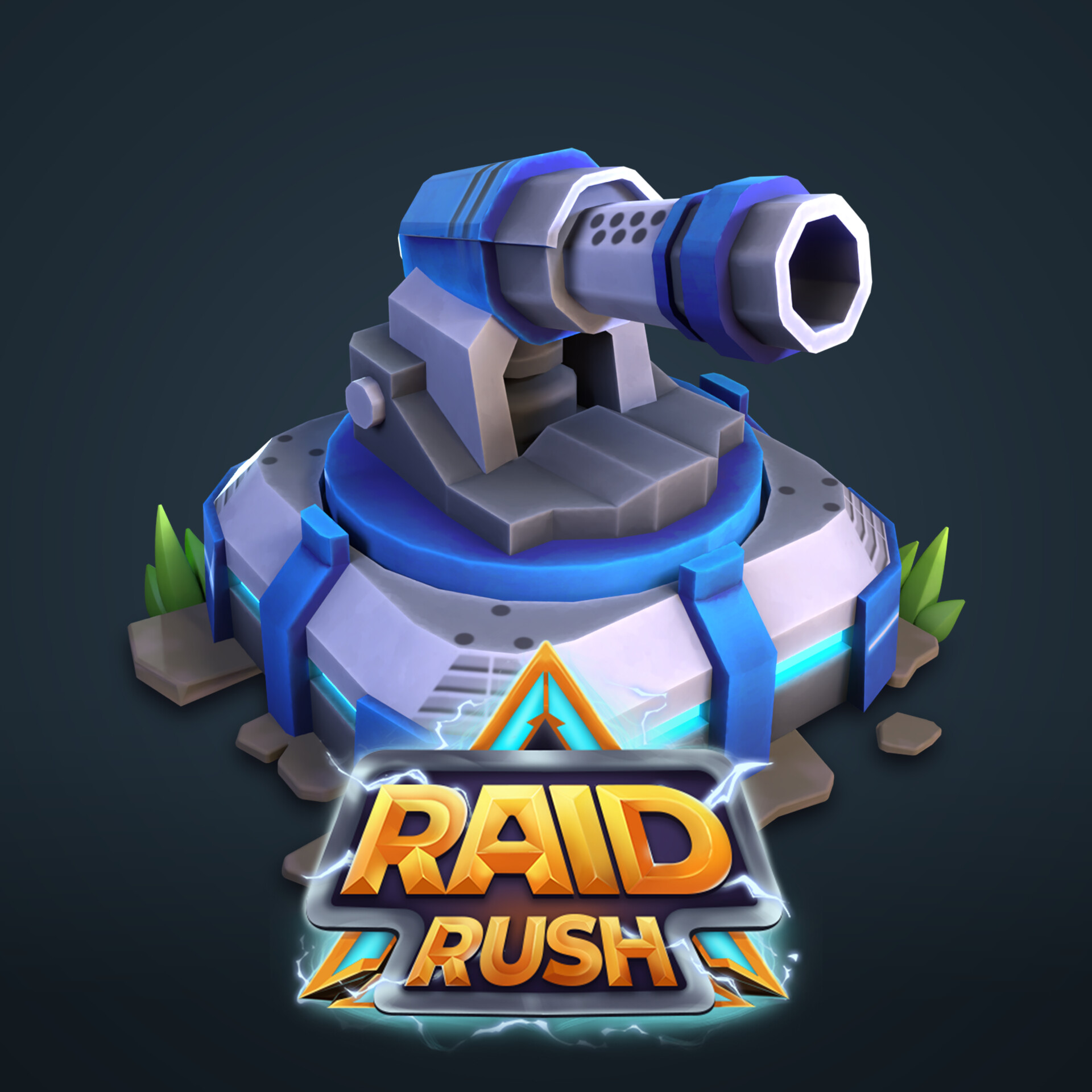 ArtStation - Raid Rush TD - Towers - Part 1
