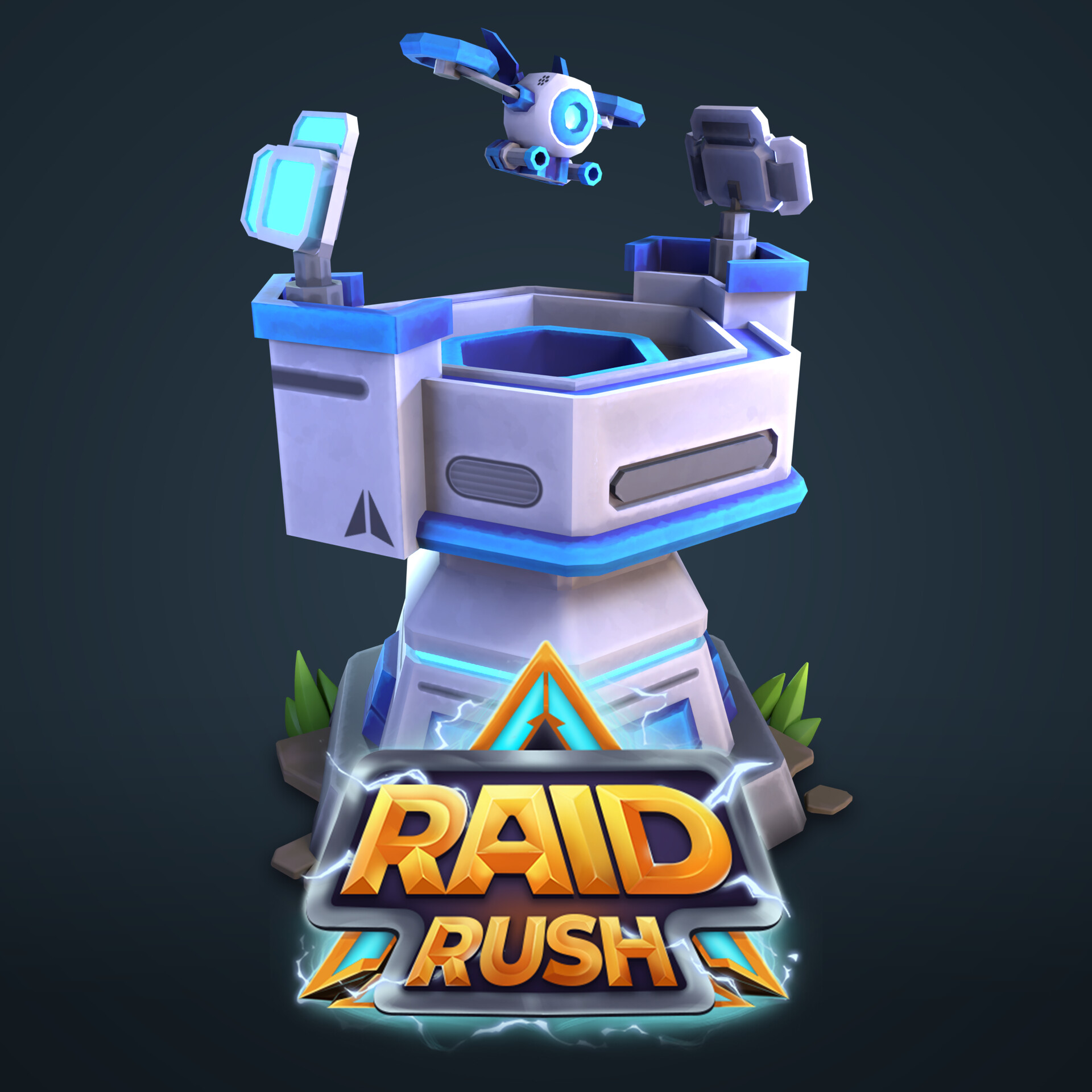 ArtStation - Raid Rush TD - Towers - Part 2