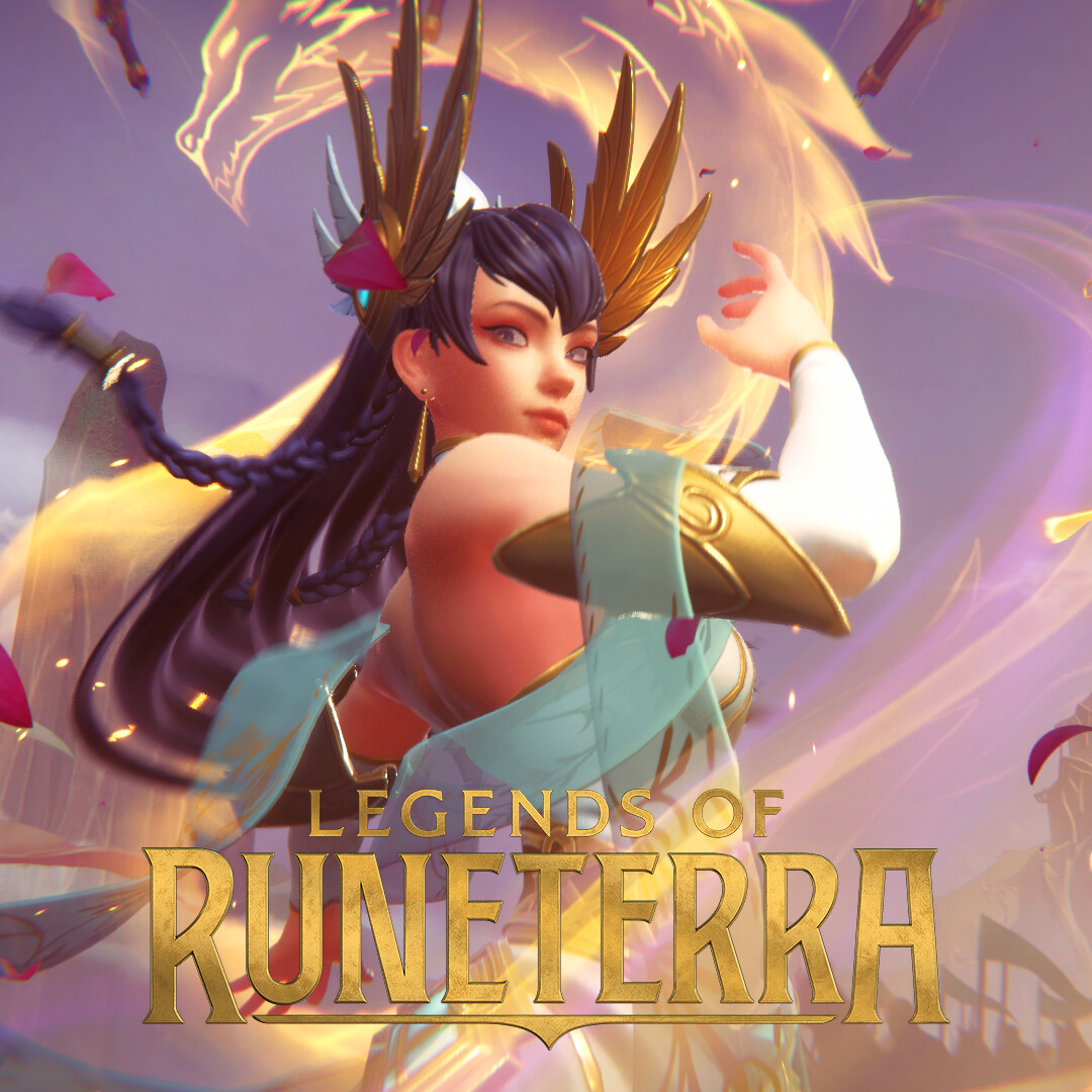 ArtStation - DivineKingdoms_Irelia_LevelUp