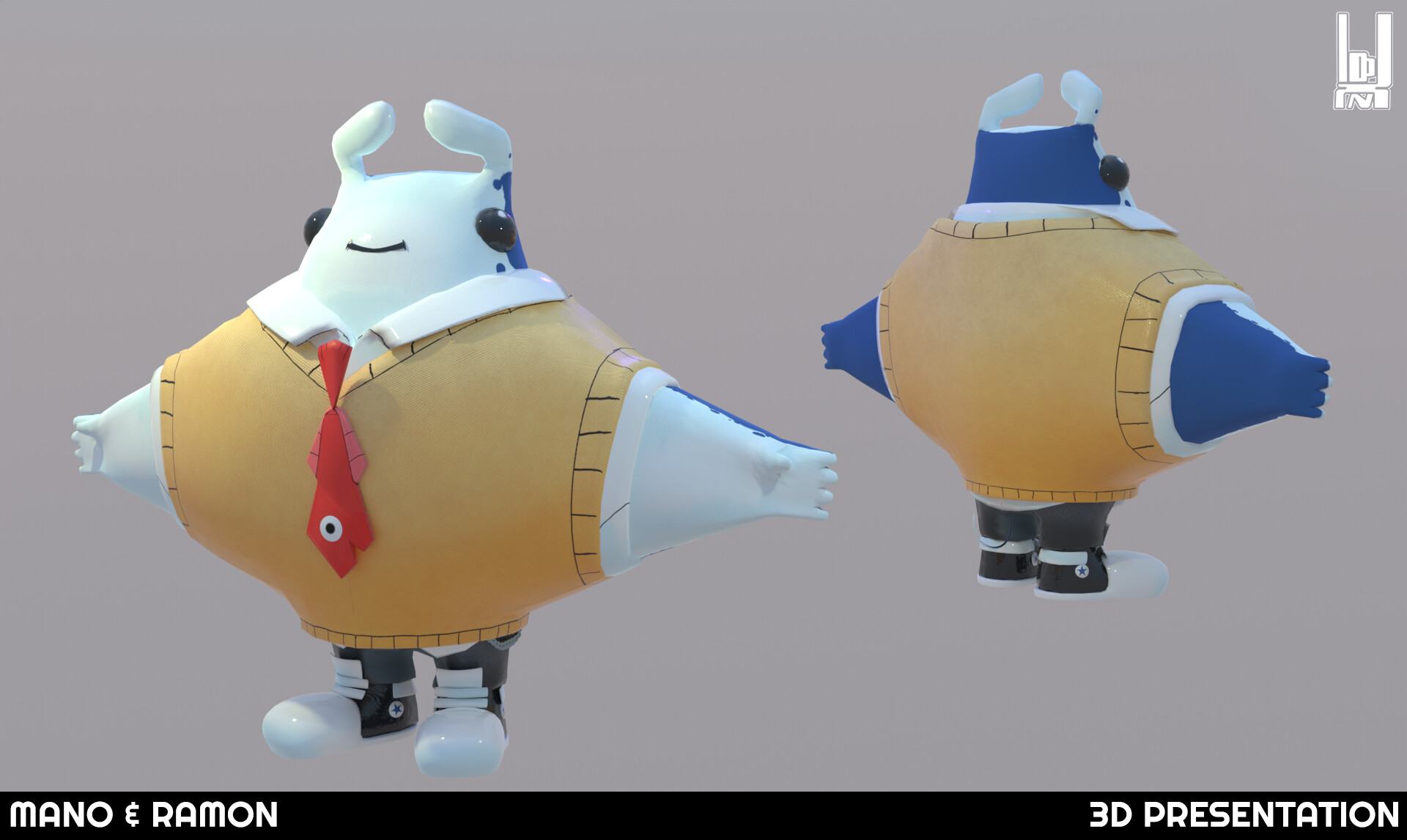 ArtStation - "Mano & Ramon" Game Character Model