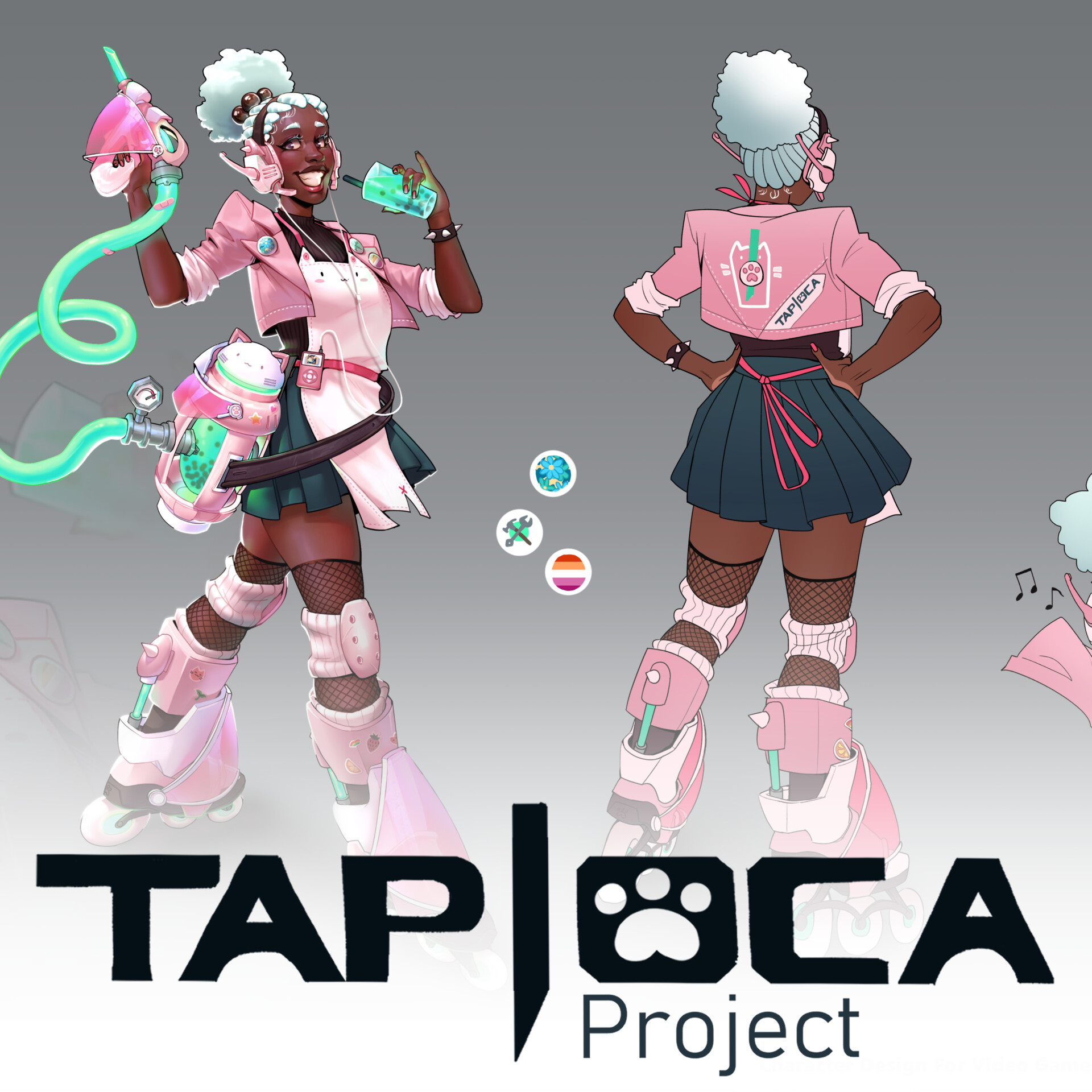 ArtStation - Stella the Bobarista: Tapioca Project