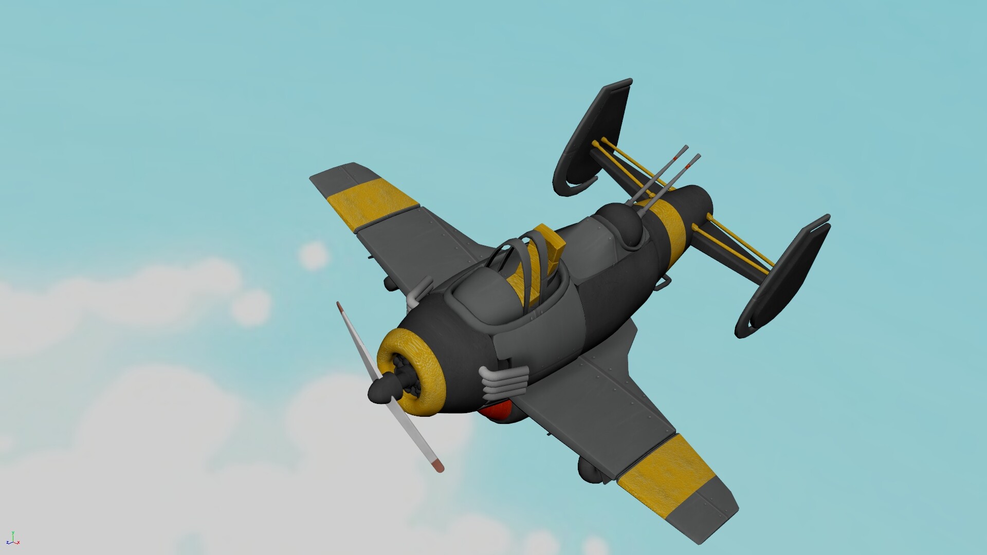 ArtStation - Cartoon bomber