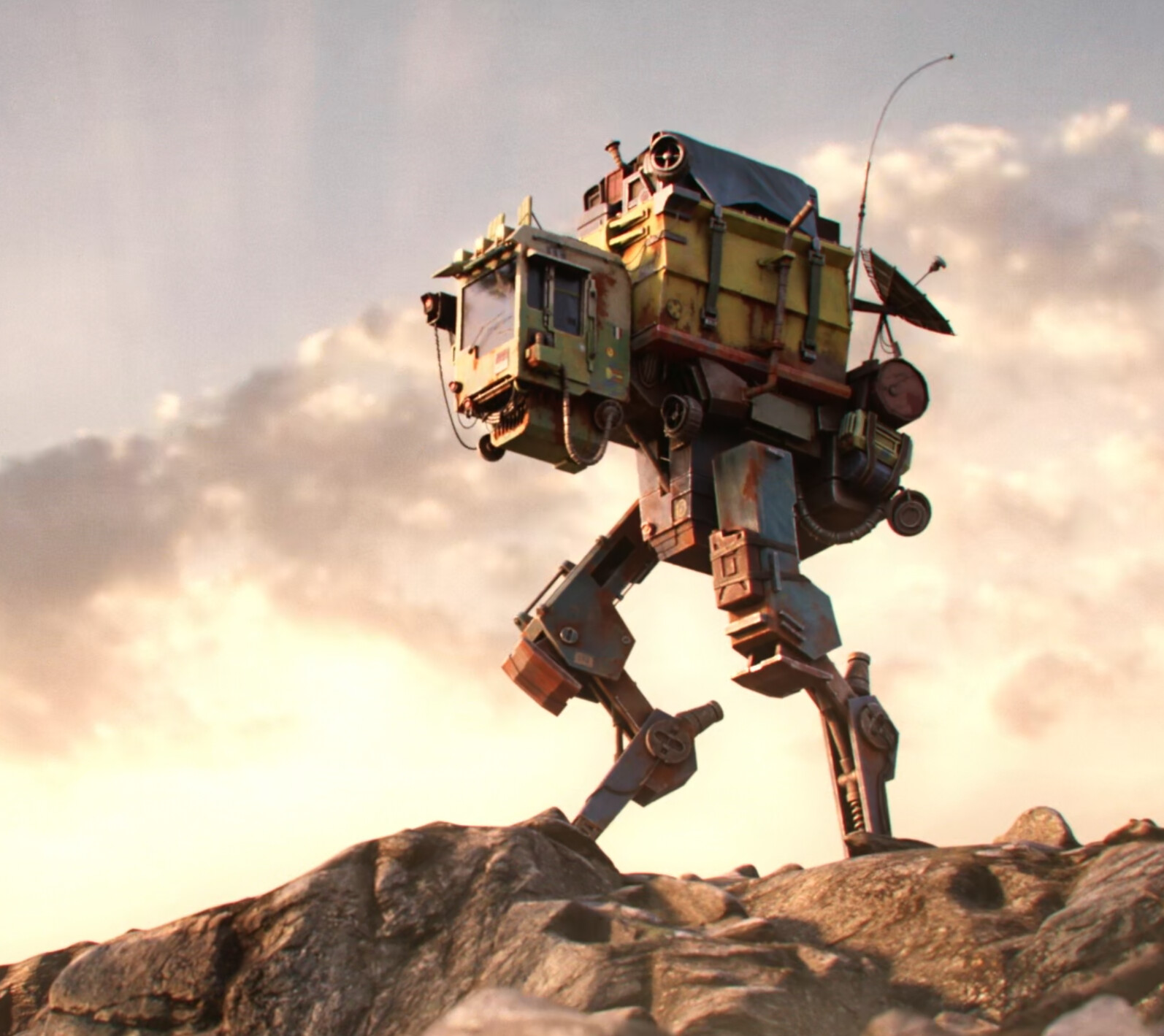 ArtStation - transport walker robot