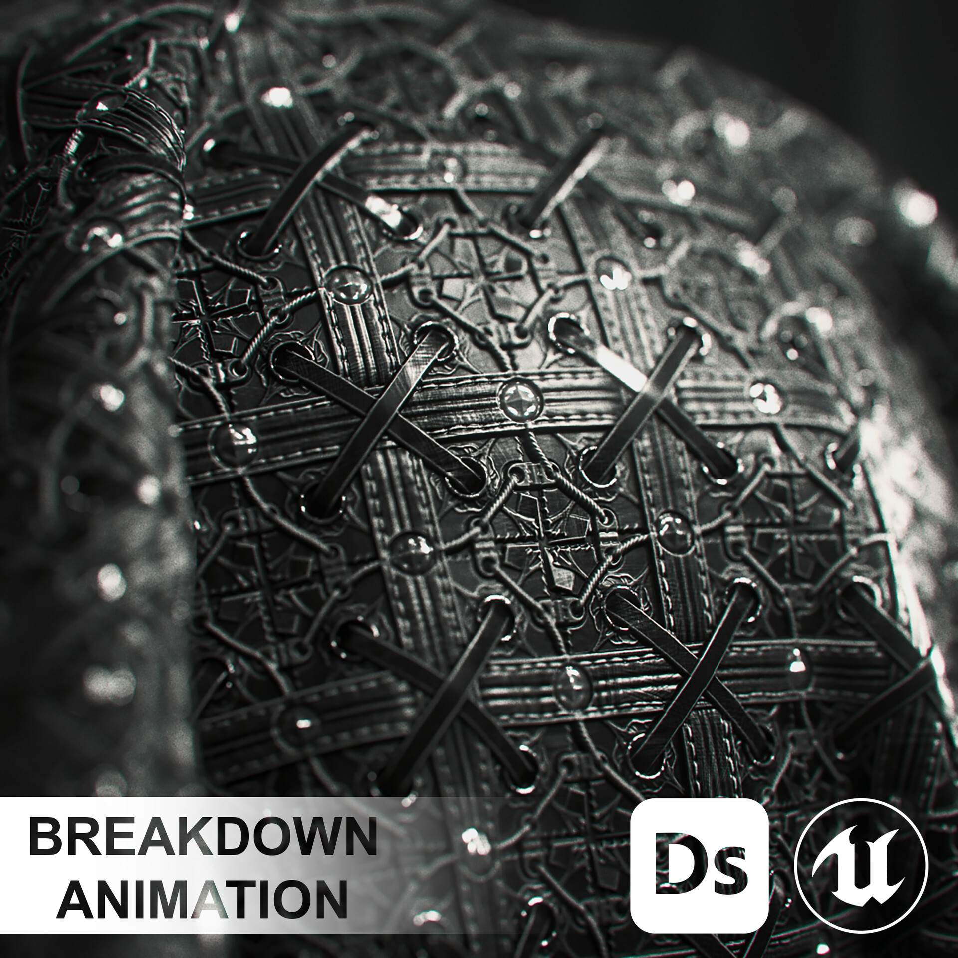 ArtStation - Leather Armor - Breakdown Animation