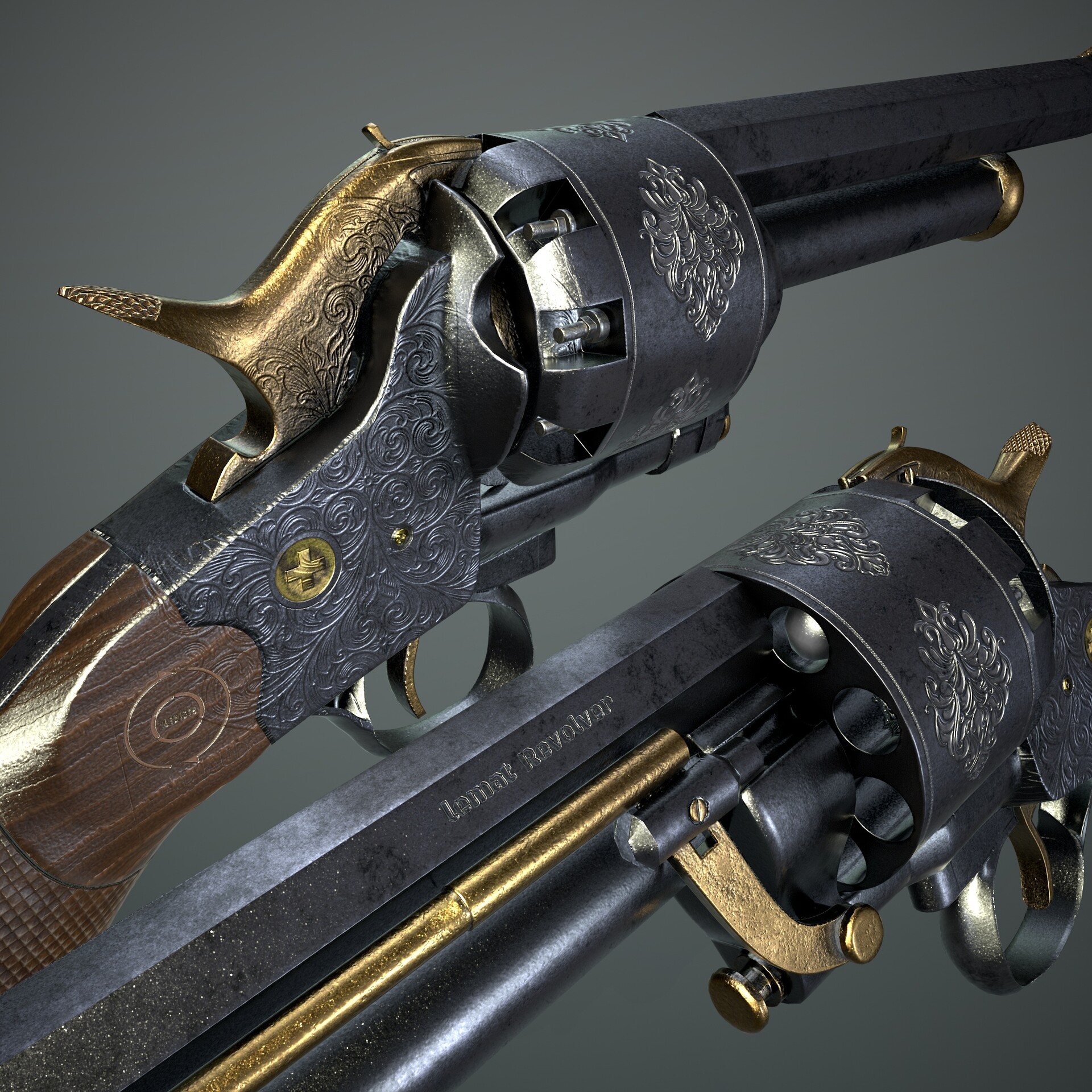 ArtStation - LeMat Revolver