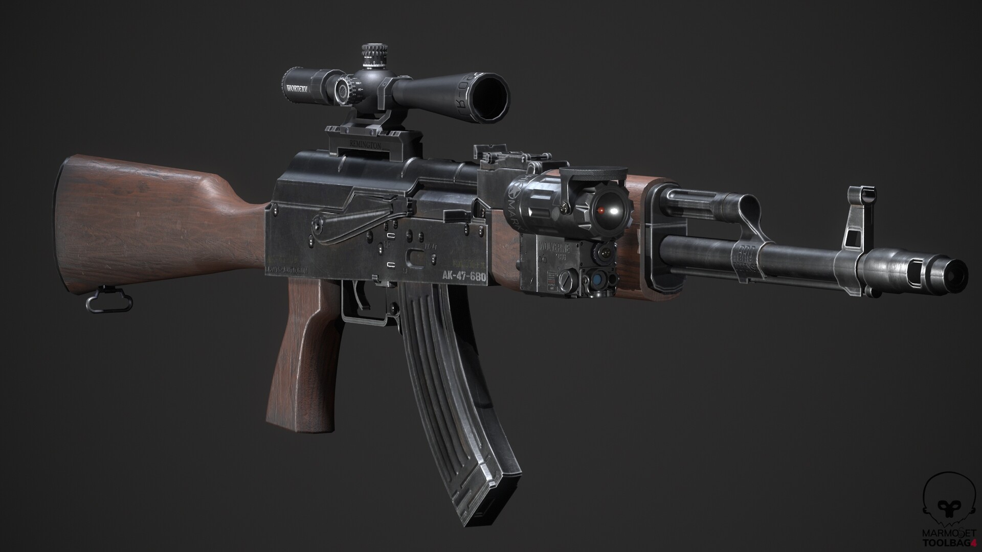 ArtStation - Gun Ak