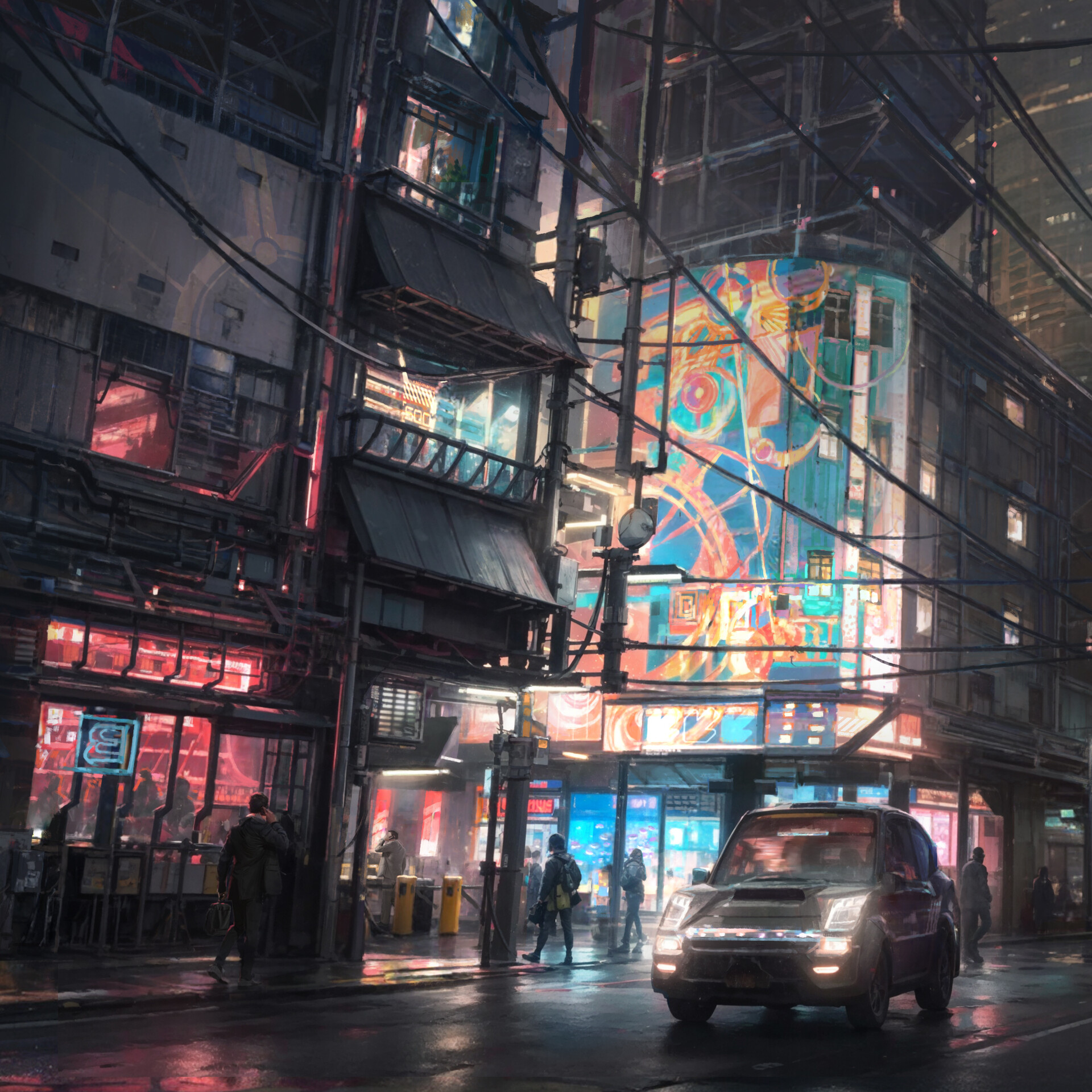 ArtStation - Reflection of Neon