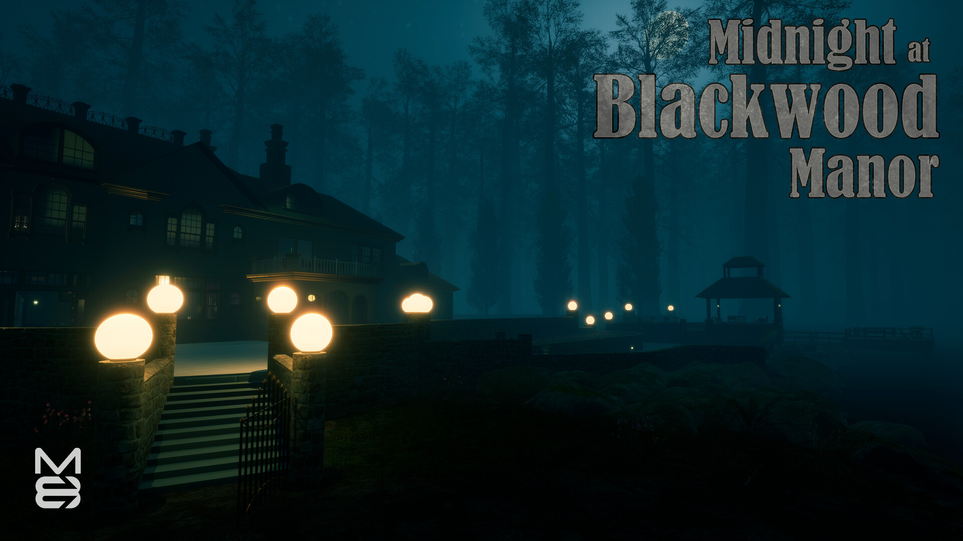 ArtStation - Midnight at Blackwood Manor