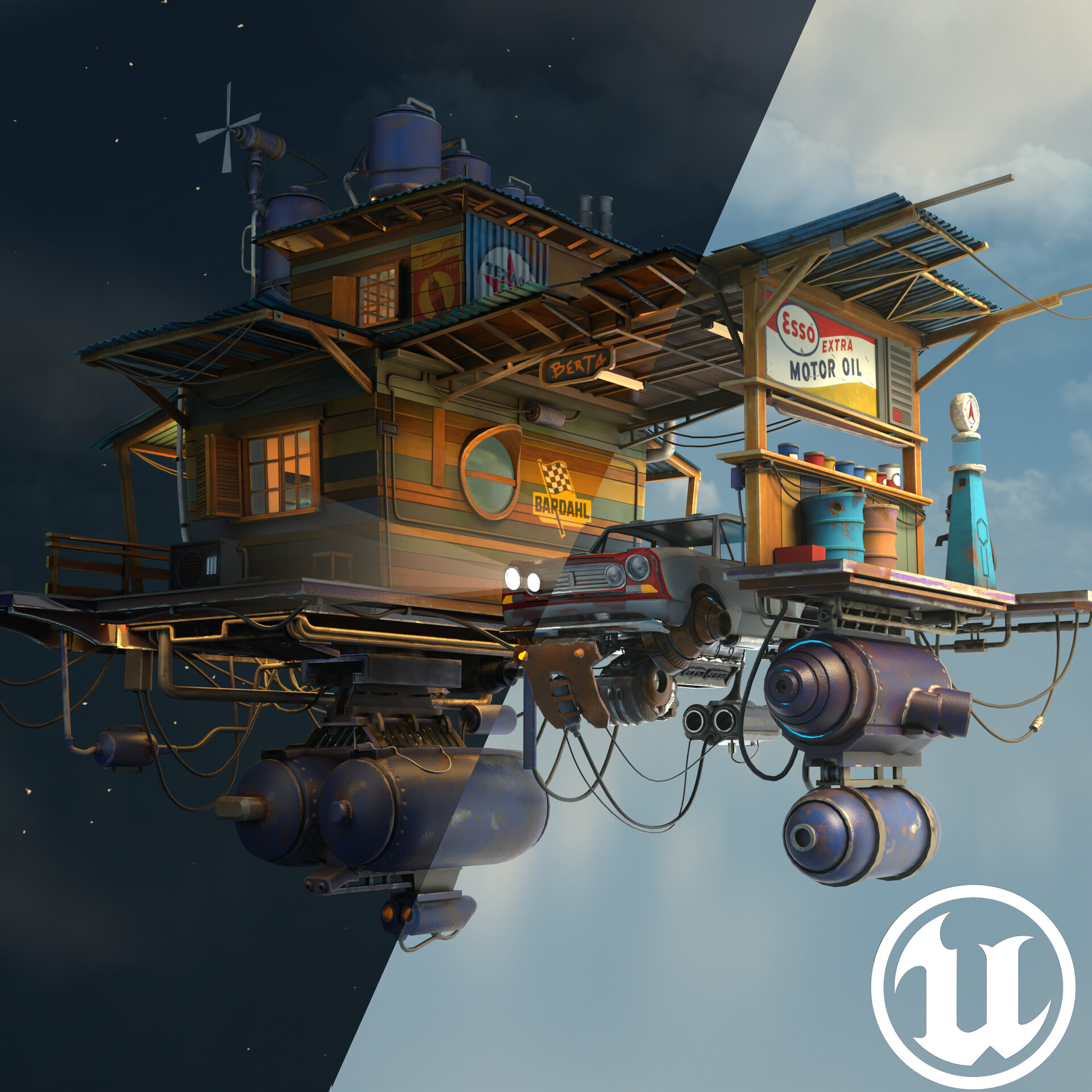 ArtStation - Flying Refueling