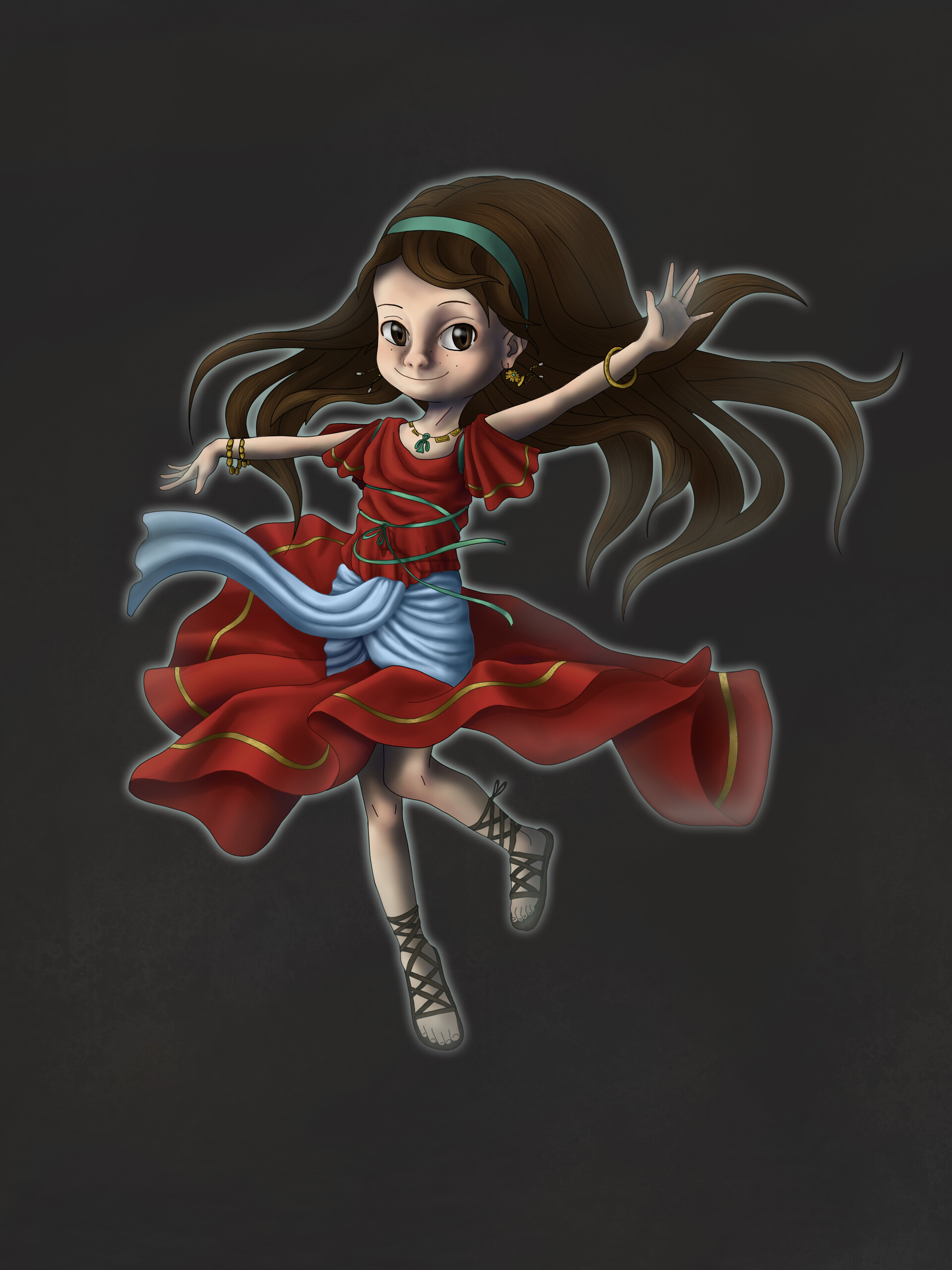 ArtStation - Character Design- Spirit Companion