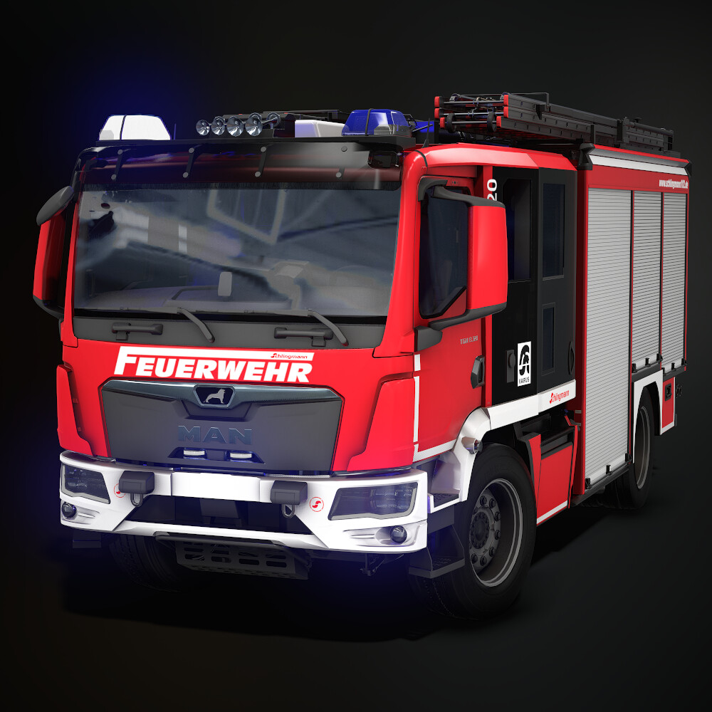 ArtStation - Schlingmann HLF 20 | Farming Simulator