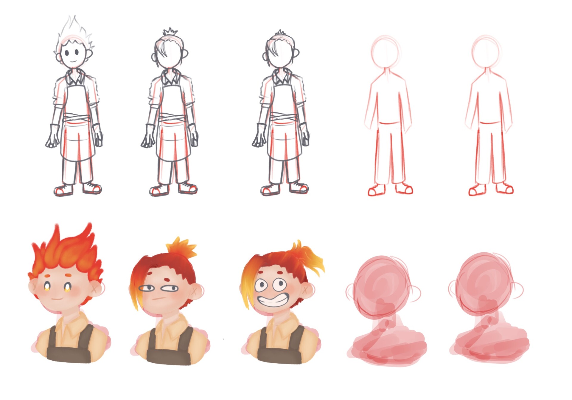 ArtStation - Character design, development and expressions