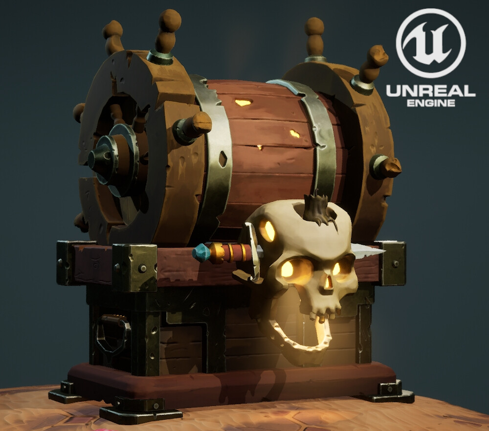 ArtStation - Pirate Chest