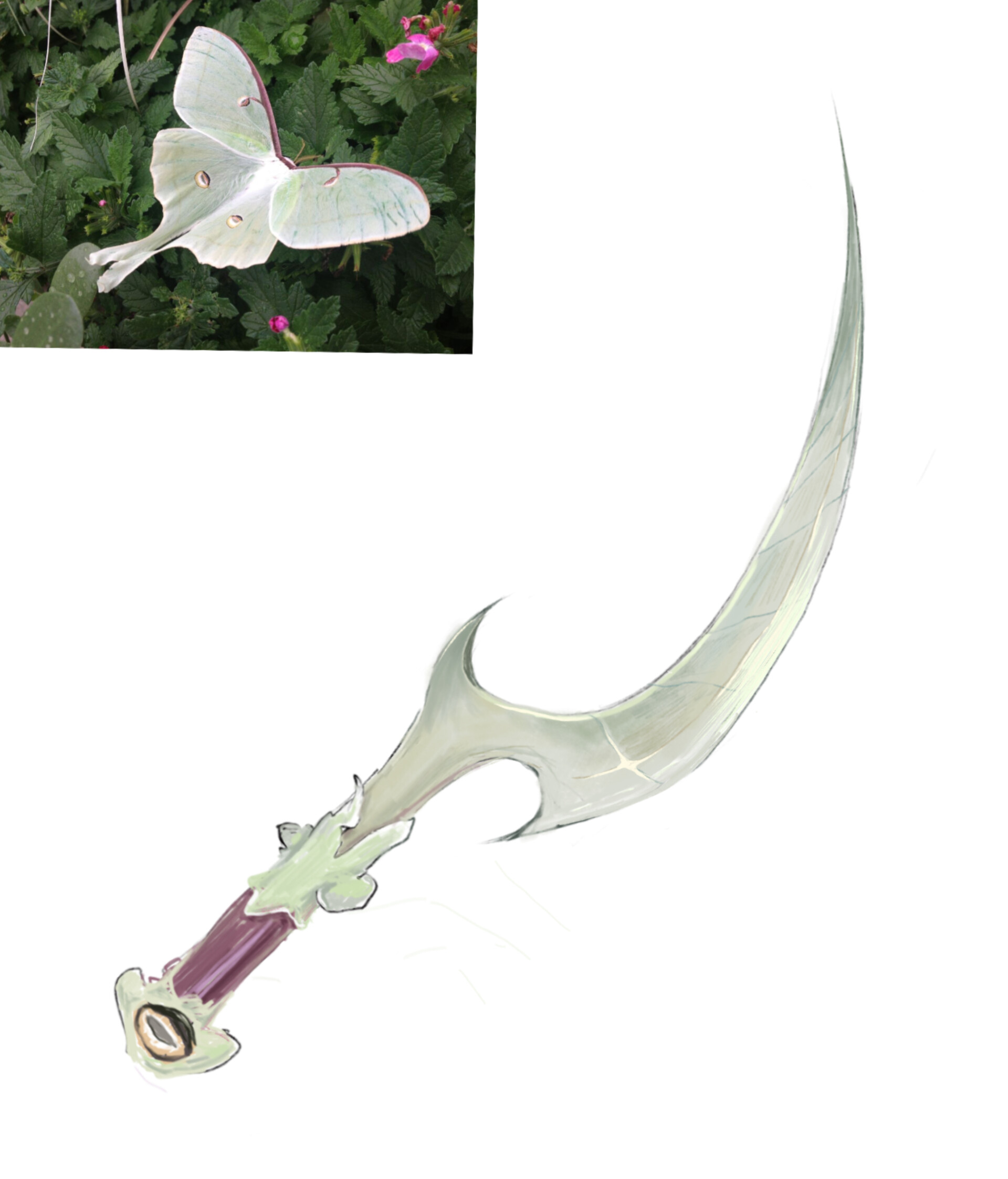 ArtStation - Lepidoptera weapons