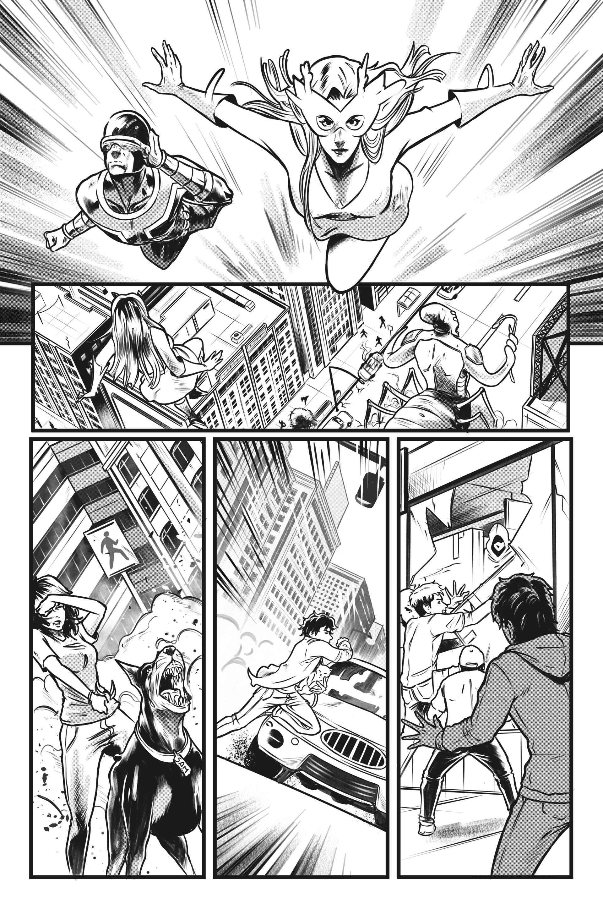 ArtStation - x-men test pages