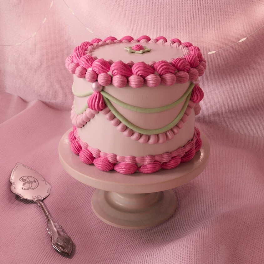 ArtStation - New Vintage Cake