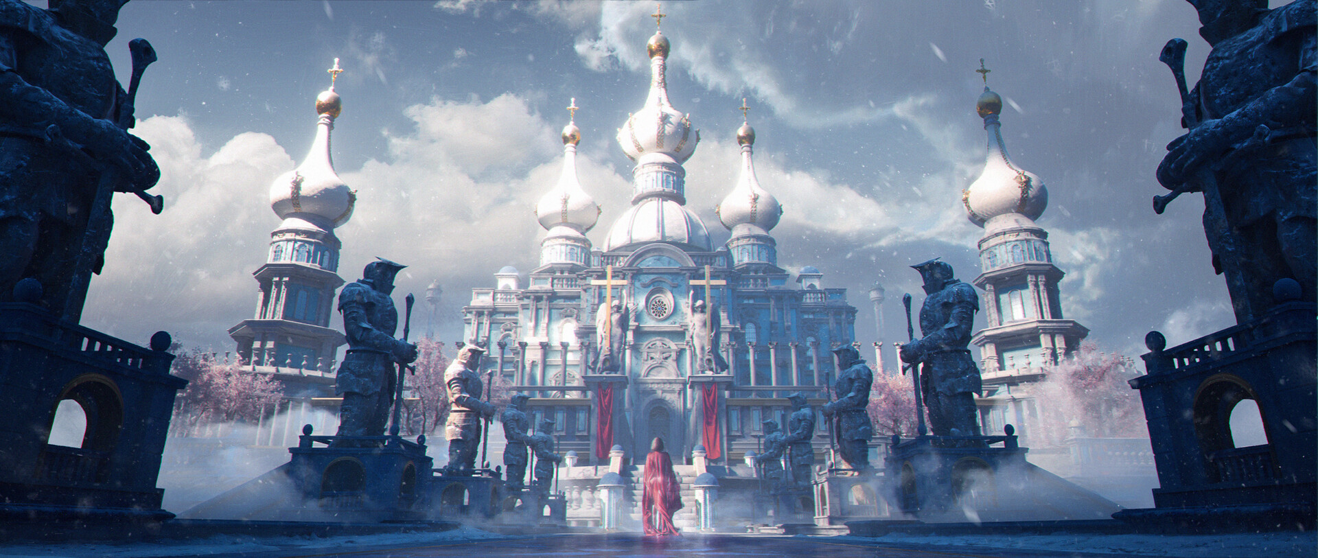 ArtStation - snow palace
