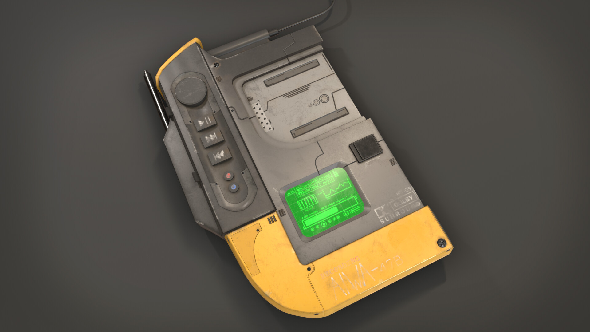 ArtStation - Asset - Walkman
