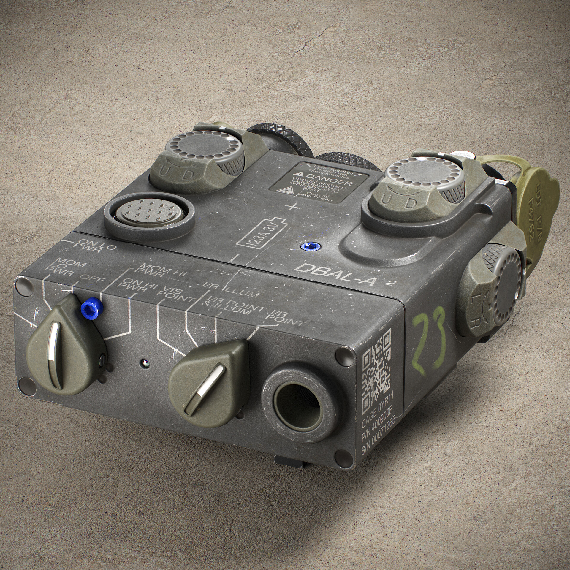 ArtStation - Dual Beam Aiming Laser DBAL-A2