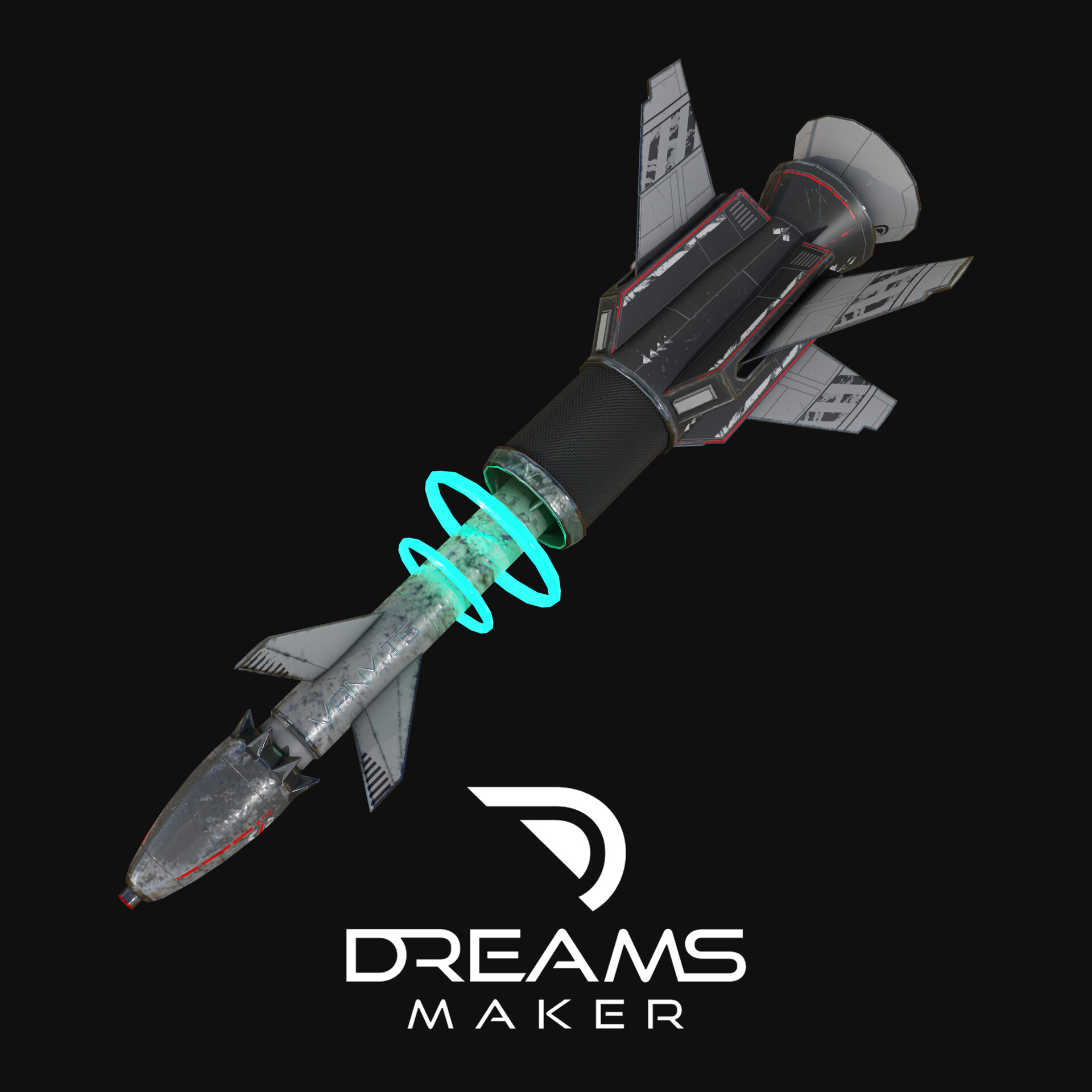 ArtStation - Missile 2 3D Model